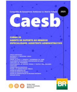 Apostila Caesb 2025 - Assistente Administrativo - Balcão de Concursos